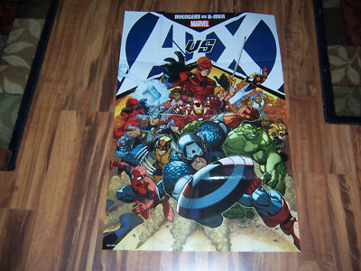 Marvel Promo Poster Avengers Vs. X-Men From 2012 | eBay