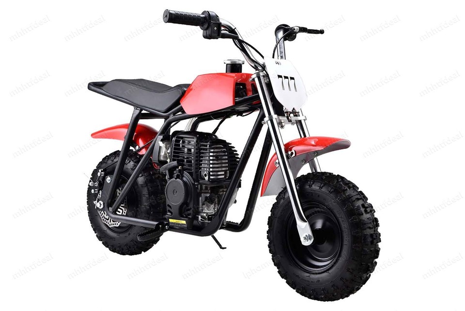 4-Stroke Mini Dirt Bike 40CC Gas-Powered Off-Rode Motor Bike For Teens ...