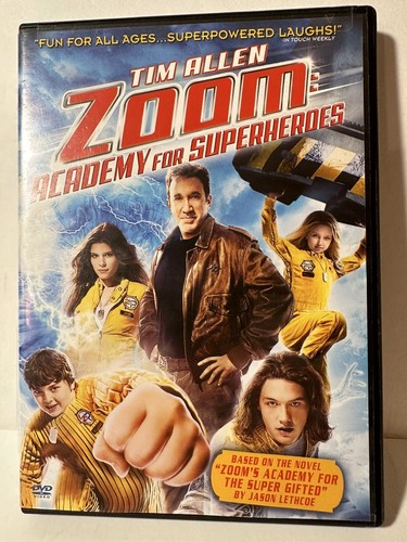 Zoom Academy for Superheroes DVD Tim Allen (Great Condition ...