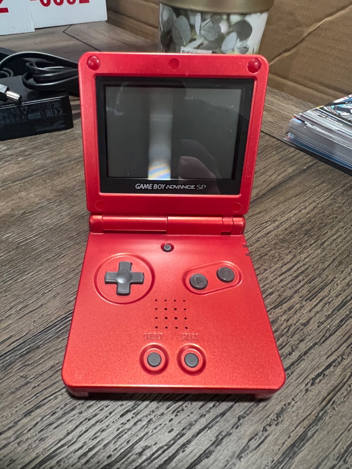 Nintendo Game Boy Advance SP Handheld System - Flame Red 34722832298 | eBay