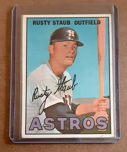 ⚾️ 1967 Topps Baseball #73 Rusty Staub Houston Astros VGEX ⚾️ | eBay