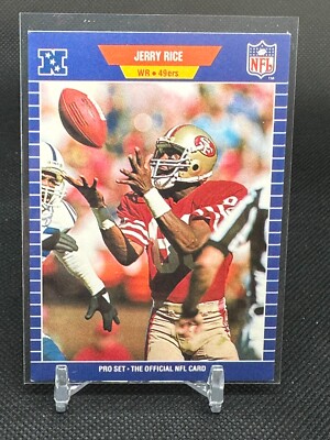 1989 Pro Set Jerry Rice #383 - San Francisco 49ers | eBay
