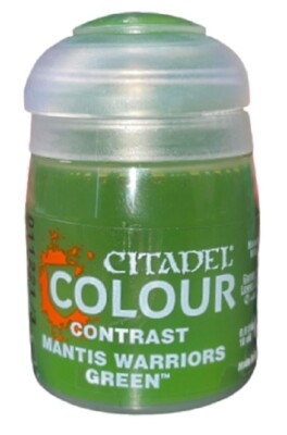 Warhammer Citadel Colour Mantis Warriors Green 18ml (Contrast) Paint ...