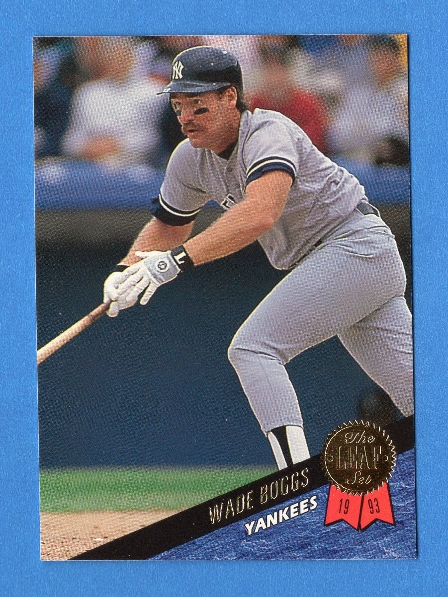 1993 Leaf Wade Boggs Baseball Card #285 | eBay