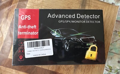 Advanced Detector, SPY/Monitor/Hidden Camera Detector, GPS Anti-theft ...