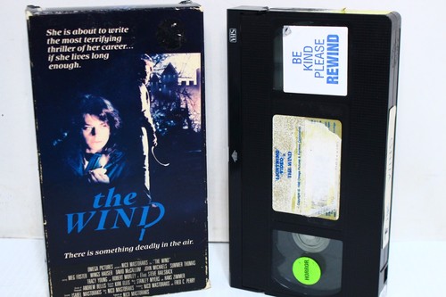 The Wind (1986) VHS Lightning Video Meg Foster Wings Hauser Horror Thriller | eBay