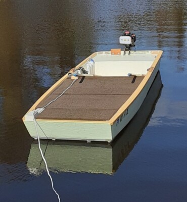 15' Jon Boat, Trolling Motor, Oars and Boat Cover $1,580 (Stewartstown ...