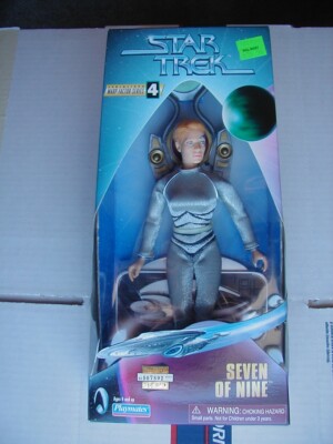 Star Trek Voyager Seven of Nine Silver 9 inch Doll #7892 | eBay