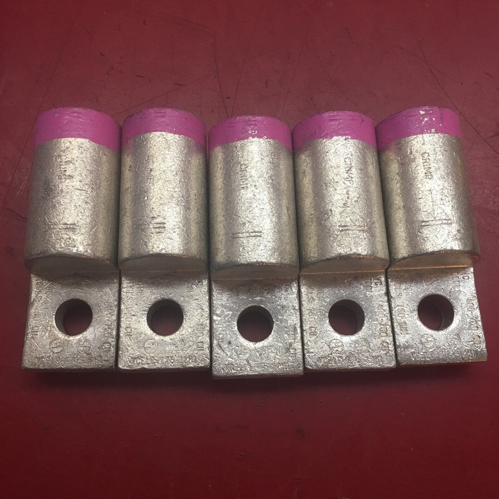 (Lot of 3) VC Tools VCELC-C75-12H1 400-750 CU Crimp Lug | eBay