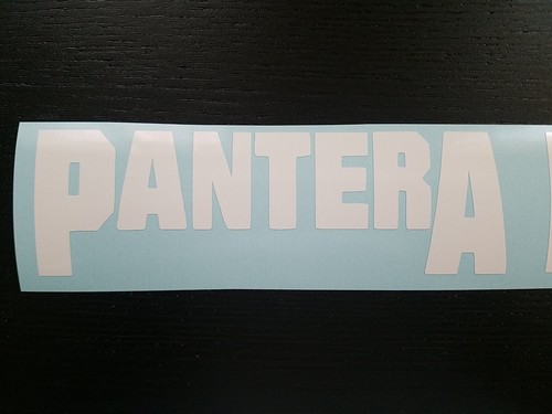 2 Pantera Music Band Heavy Metal Vinyl Car Decal Sticker Truck Window ...