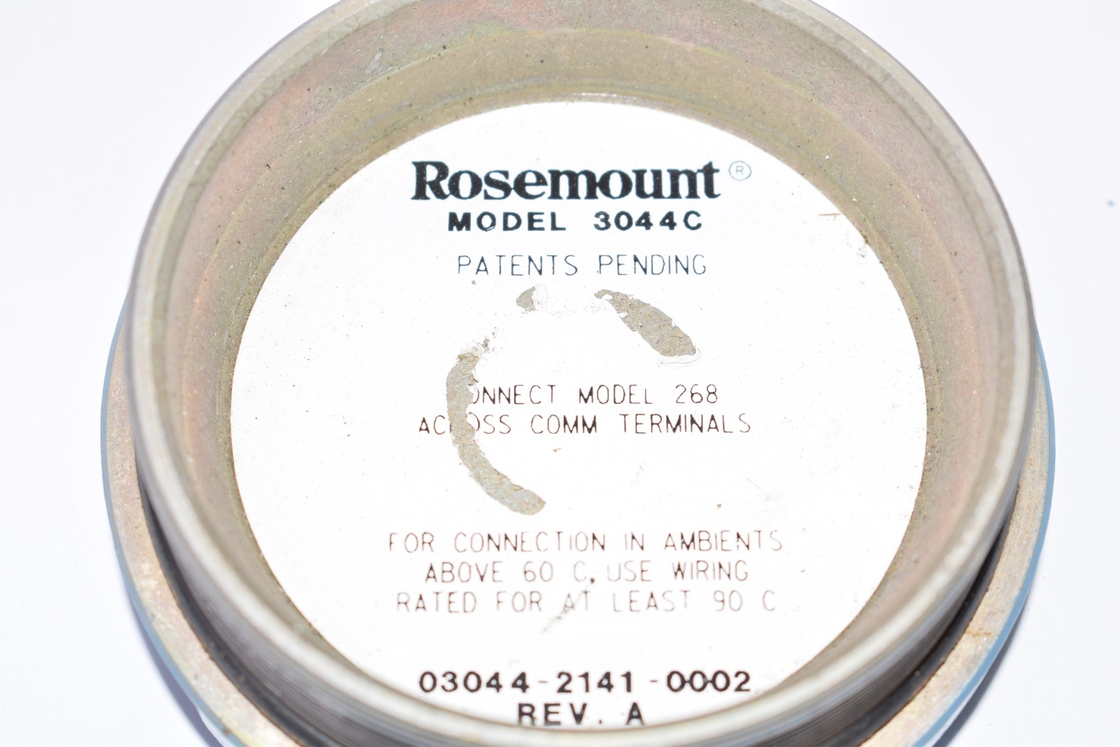 Rosemount 3044C, Cap Model 268, Across Comm Terminals, | eBay