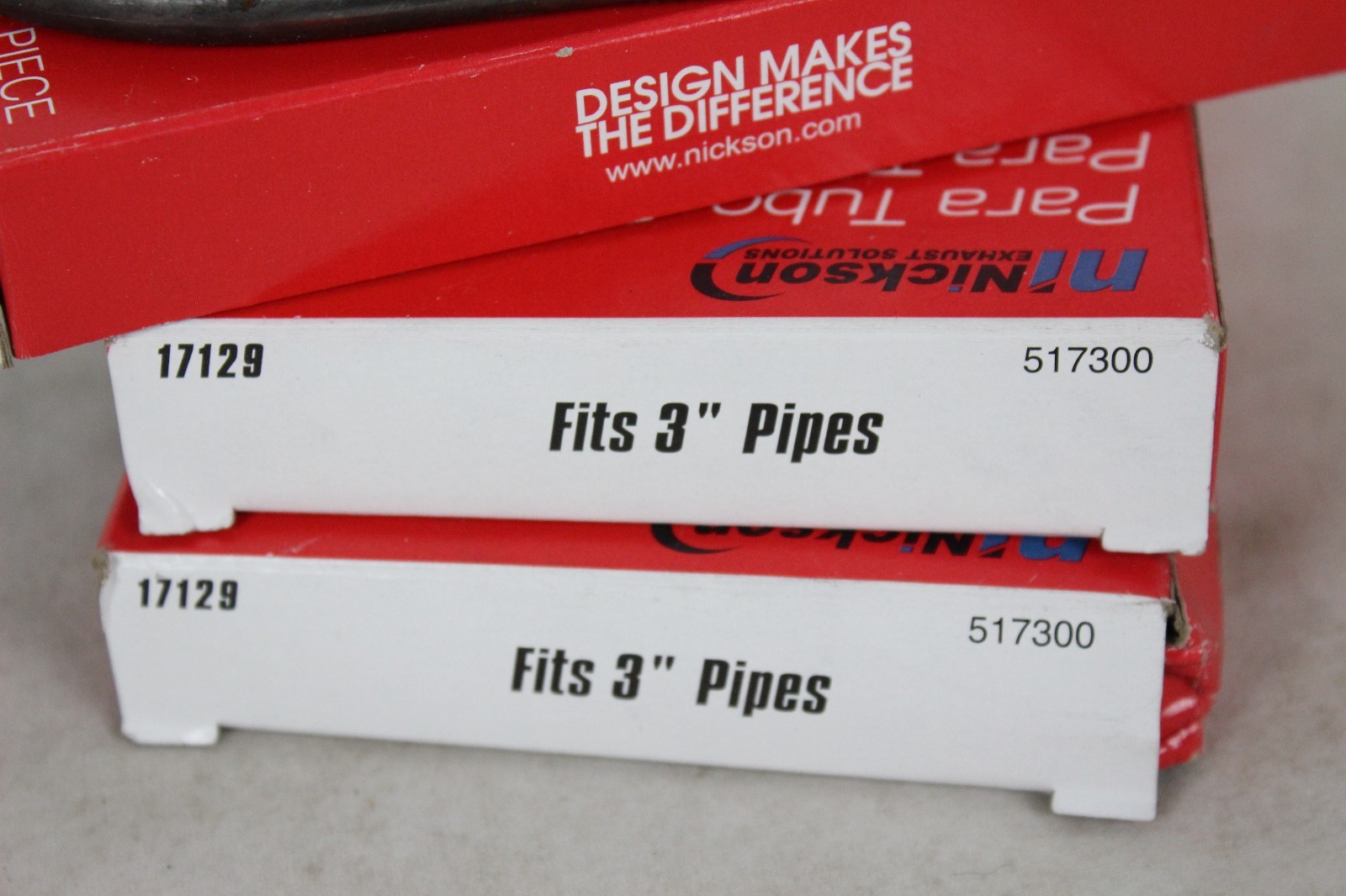 3 New NIB 3" Nickson Heavy Duty Exhaust Clamp 17129 517300 Car Truck ...