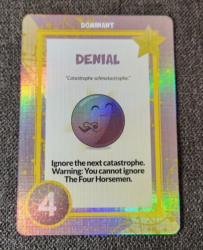 Doomlings Card Game - Denial Holofoil - Rare (1:12) | eBay