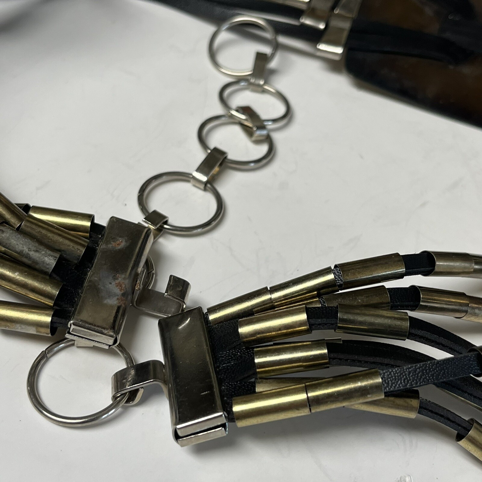 Native American Belt Handcrafted Multi Straps Leather… - Gem