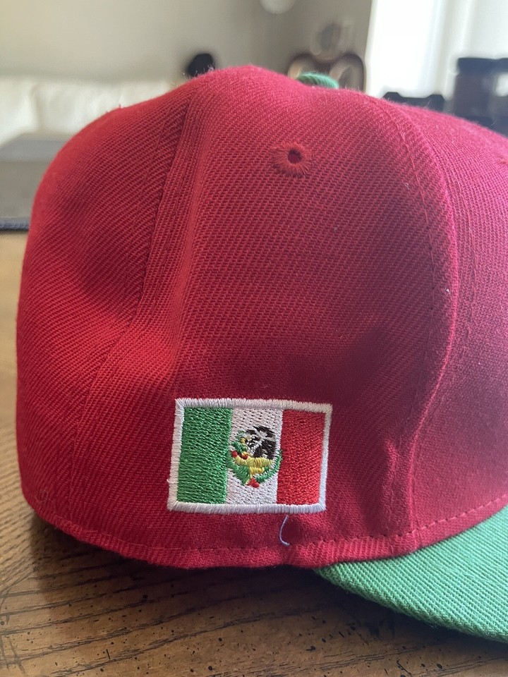 New Era 59FIFTY Fitted Mexico Hat - Mexican National Baseball Team Cap ...