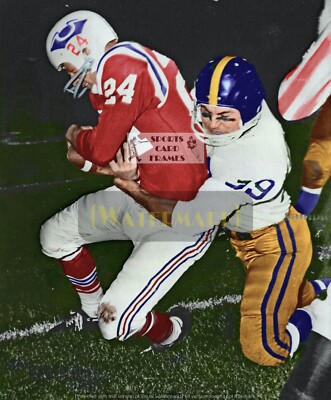 New York Titans at Boston Patriots - November 11th, 1960 AFL PRINT ...