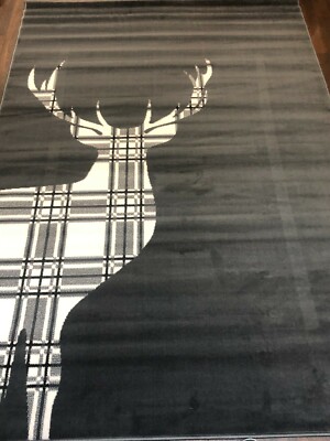 Modern Approx 6x4ft 120x170cm Woven Backed Stag Rugs Sale Top Quality ...