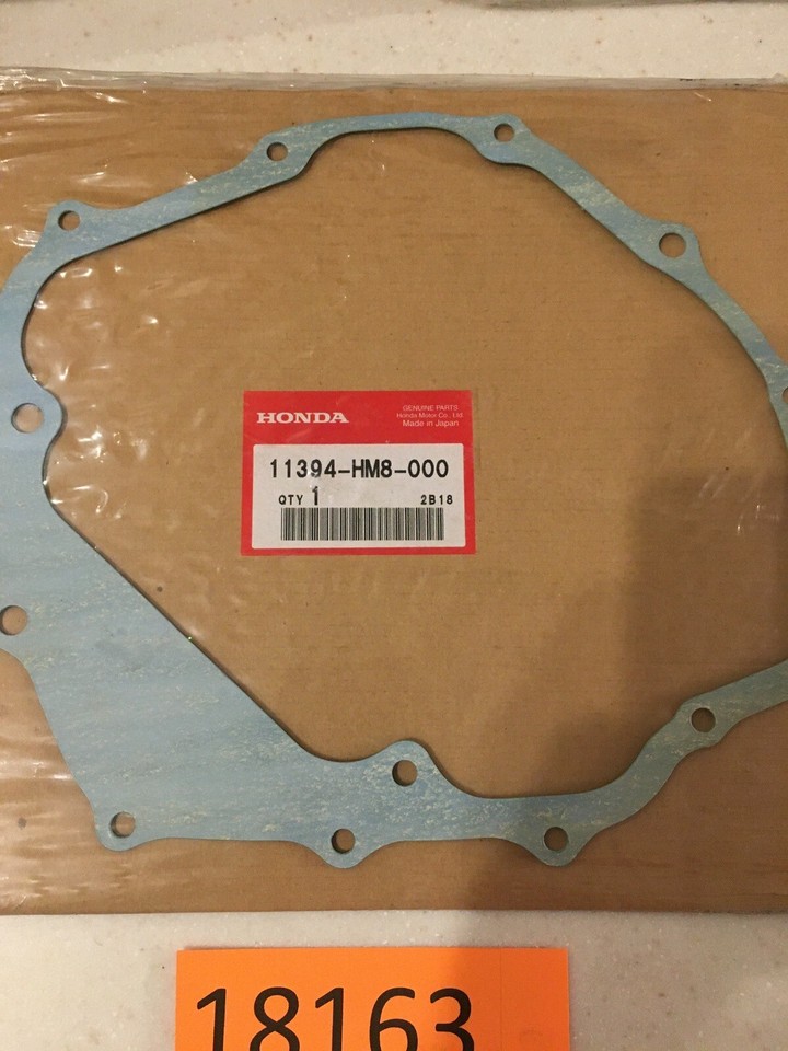HONDA 11394-HM8-000 GASKET, FR. CRANKCASE COVER NOS OEM | eBay