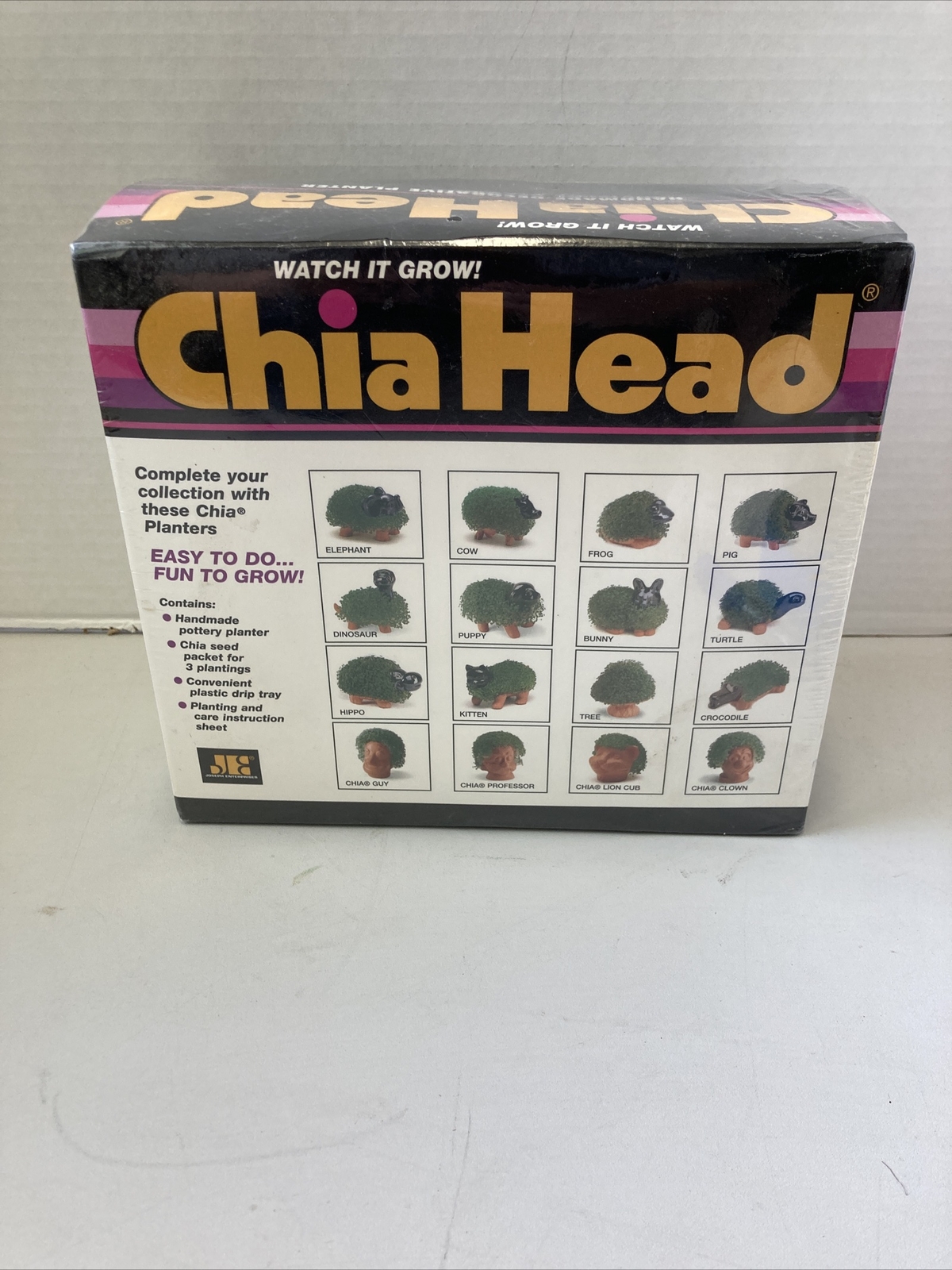 Chia Pet Chia Guy Head New sealed 2011 Joseph Enterprises Decorative ...