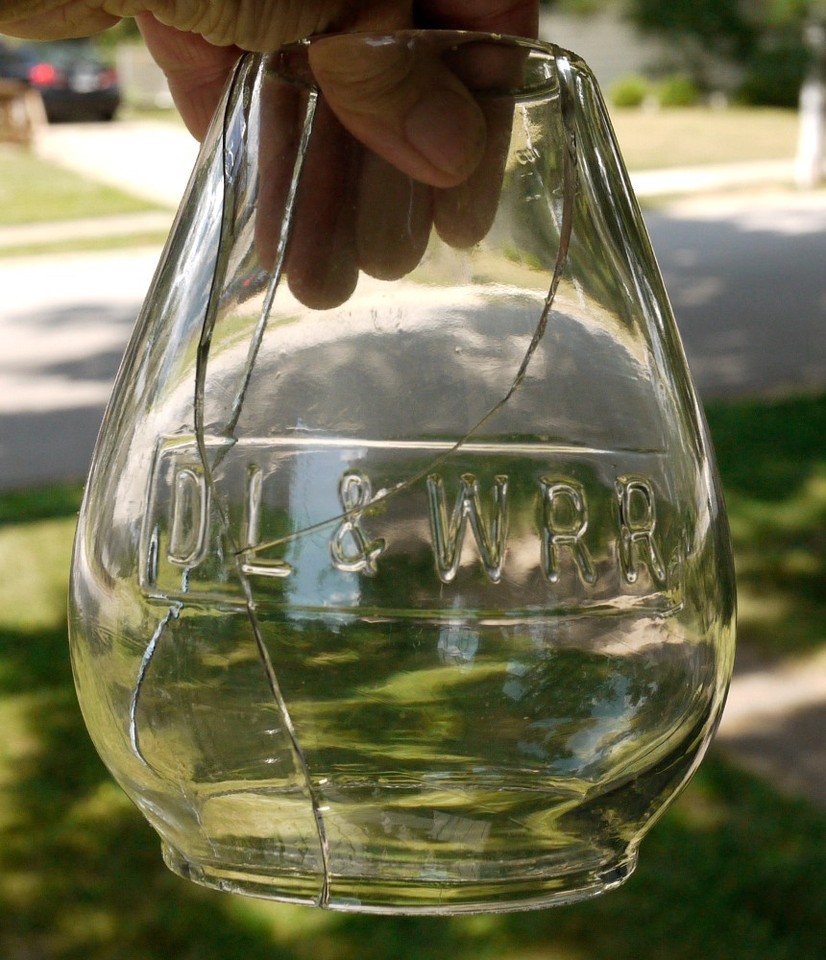 DL&WRR Railroad Lantern Delaware Lackawanna & Western Dressel Cast ...