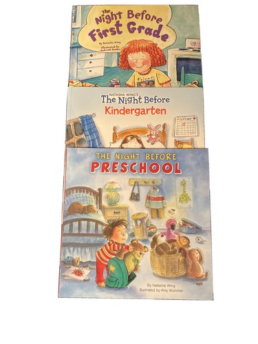 Lot of 3 The Night Before Series Natasha Wing Preschool Kindergarten ...