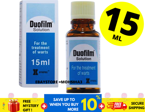 DUOFILM Solution 15ml For Treatment of Warts Corns Calluses with ...