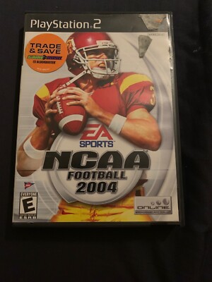 NCAA Football 2004 PLAYSTATION 2 (PS2) Sports (Video Game) 14633146400 ...