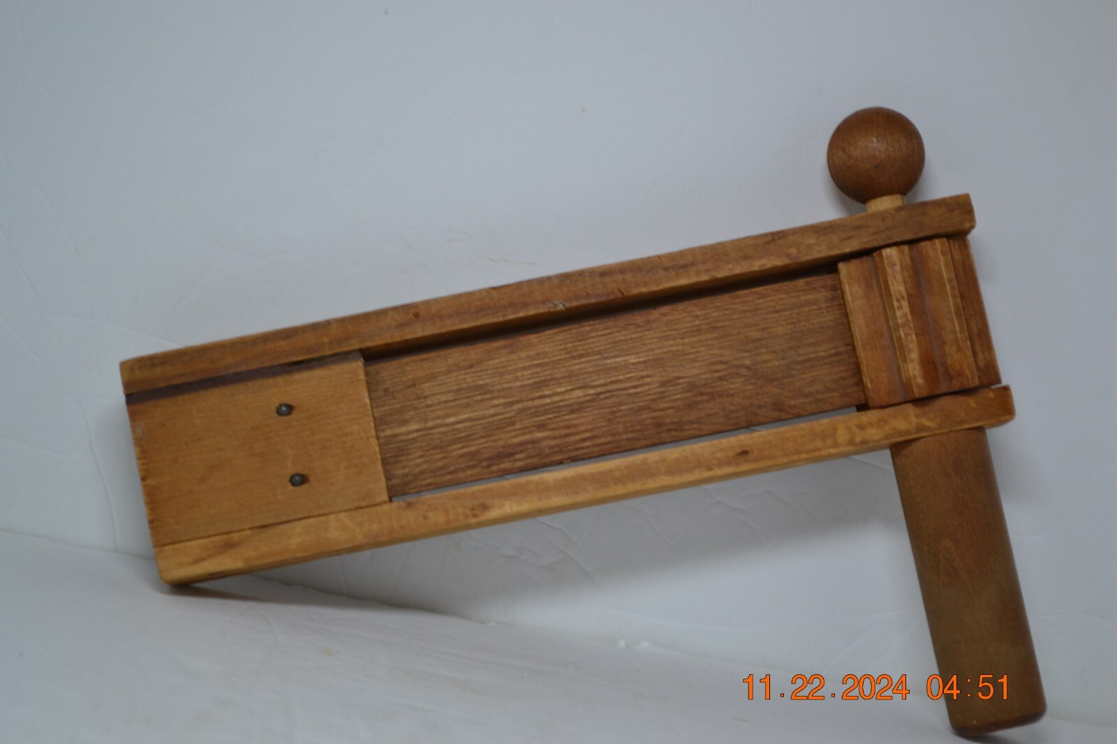 Vintage Wood Alarm Noise Maker Clacker Spinner | eBay