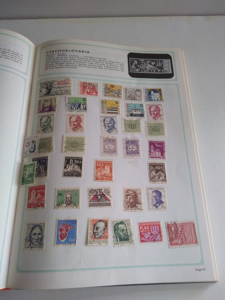 Stanley Gibbons Strand Stamp Album 33rd Edition 1971 with stamps | eBay UK