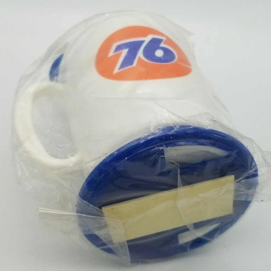 Vintage UNOCAL 76 Detroit Tigers Truck Stop Logo Travel Mug / cup w/Lid ...