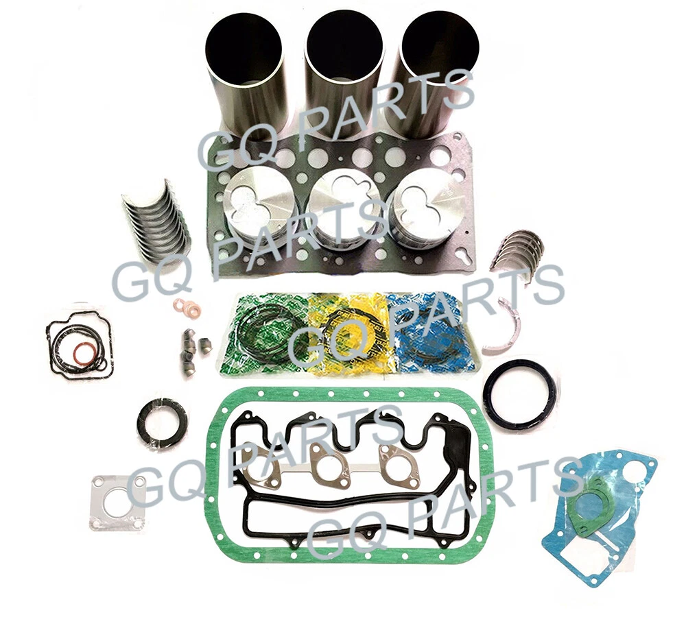Yanmar 3T80UJ Engine Rebuilt Overhaul Kit John Deere, 56% OFF