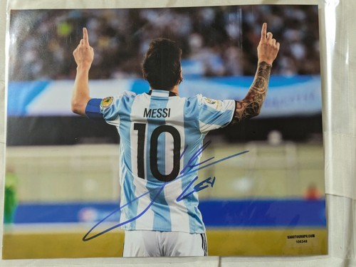 Lionel Messi Autographed, Signed 8x10 Photo W/ COA | eBay