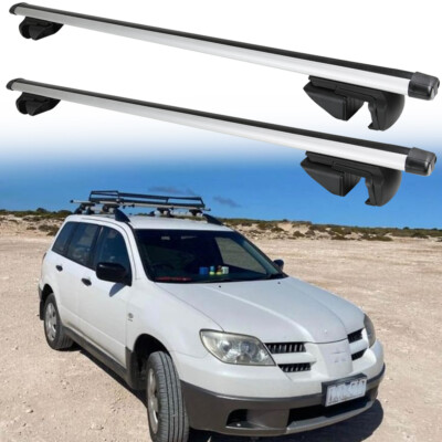 For Mitsubishi Outlander 135CM Roof Rack Cross Bars Cargo Bike Kayaks ...