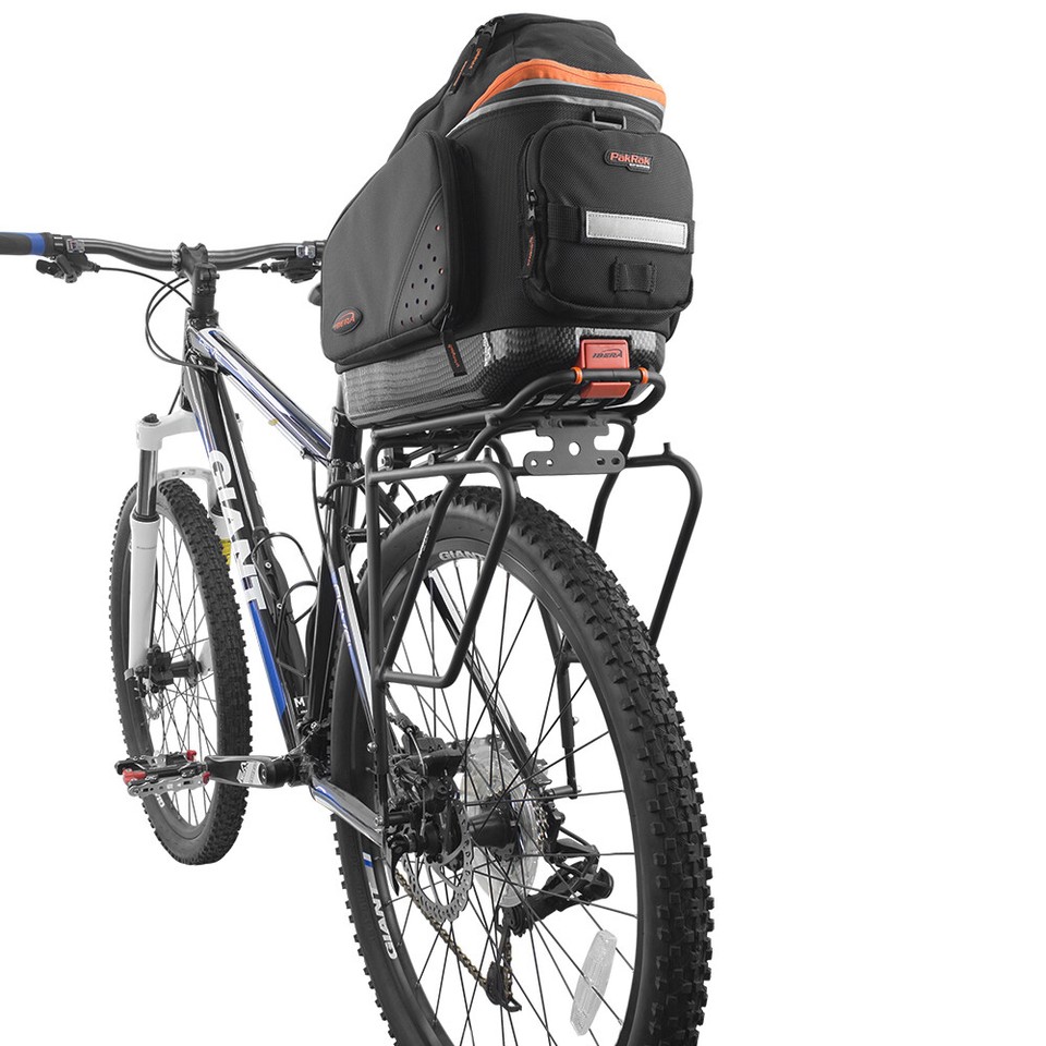 Ibera Bike Rear Rack Touring Carrier For Disc Brake Mount MTB Fat Tire ...