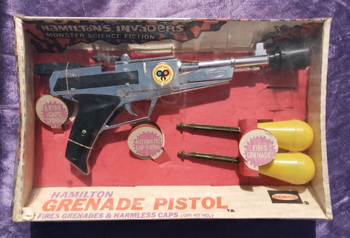 REMCO Hamilton Invaders Monsters of Science Fiction Grenade Pistol ...