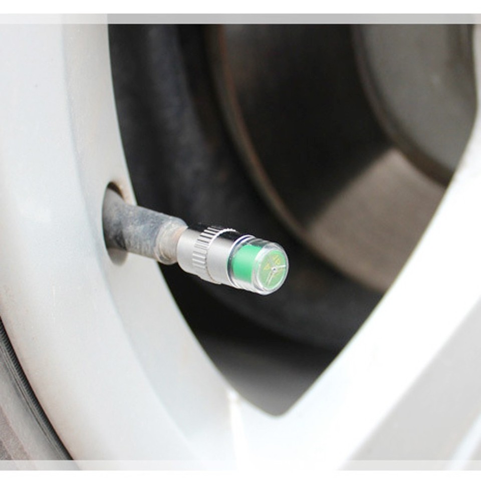 2 Pack Tire Valve Stem Caps Cover Camper Pressure Monitoring System ...