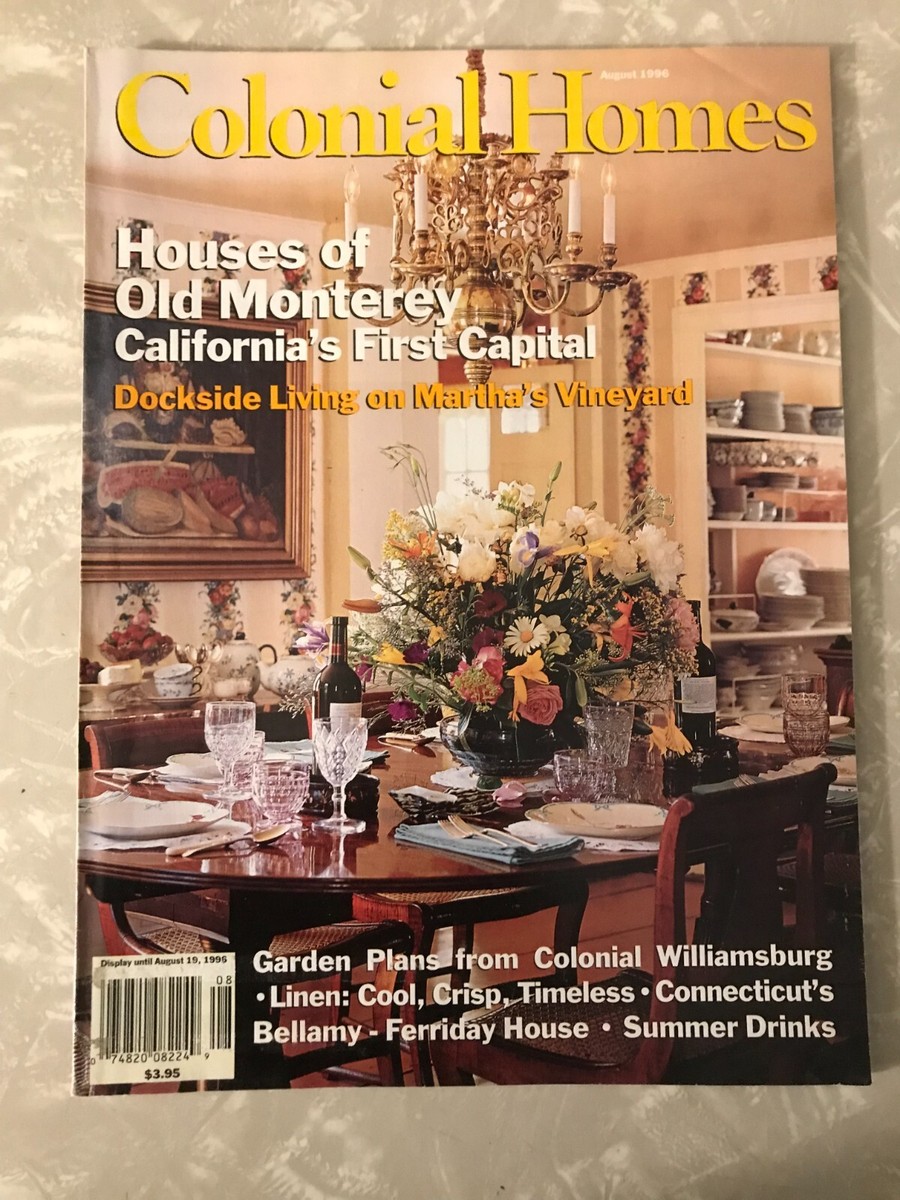 Colonial Homes Magazine Dec 1996