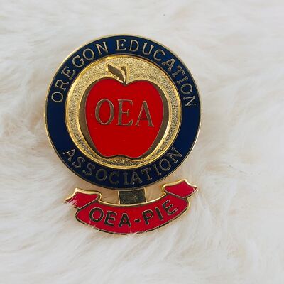 OEA- PIE Oregon Education Association Teacher PAC Lapel Pin | eBay