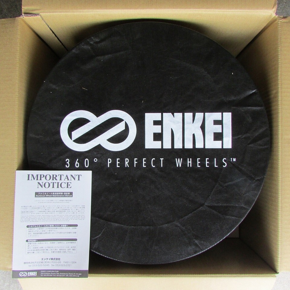 Genuine ENKEI Wheels PF06 15x8.0J +35 4x100 Silver [Set of 4] | eBay