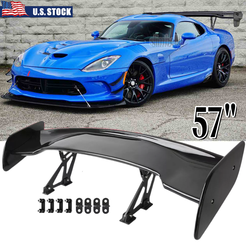57" Gloss Rear Trunk Racing Spoiler Wing Lip GT Style For Dodge Viper ...