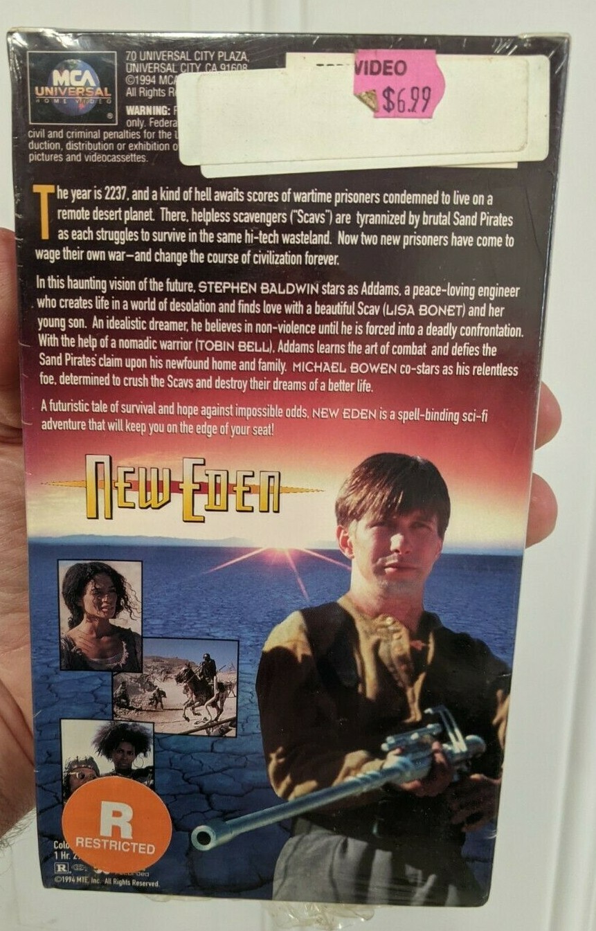 New Eden VHS Factory Sealed Sci Fi | Grelly USA