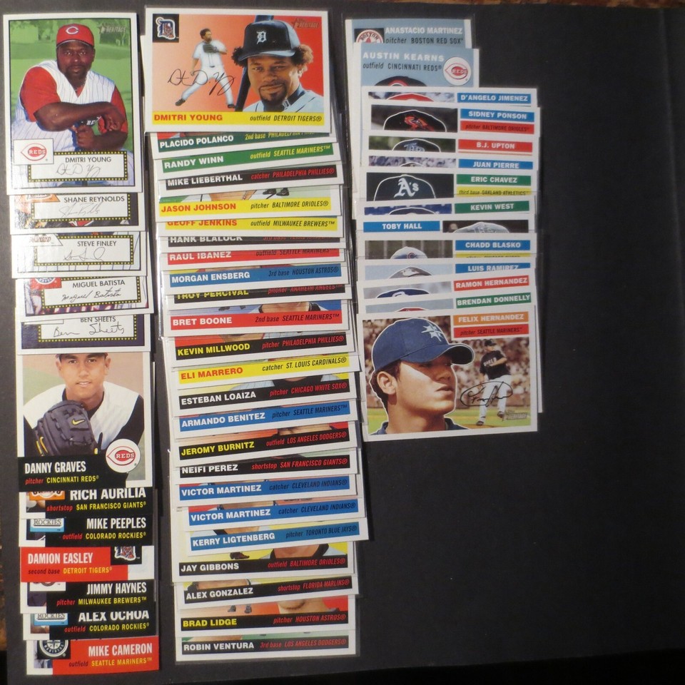 Pick From List 2002 2004 2005 2006 2007 2008 2018 Topps Heritage ...