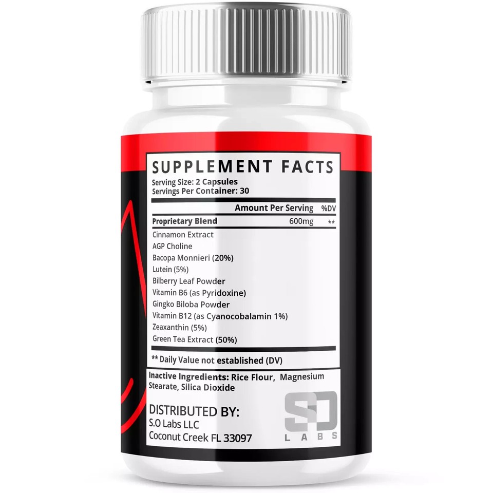 Glycowize Advanced Blood Optimizer Pills Natural Glycogen Support 120 ...