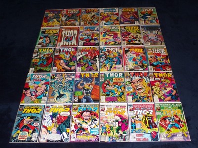 THE MIGHTY THOR 450 - 499 LOT 43 MARVEL COMICS 450 475 482 MISSING 500 ...