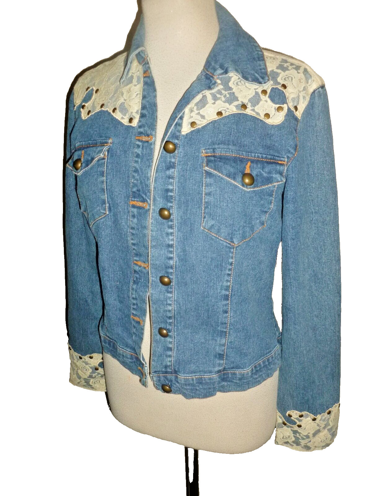 Dont Mess With Texas Denim Jacket Womens Coat Ramie C… - Gem