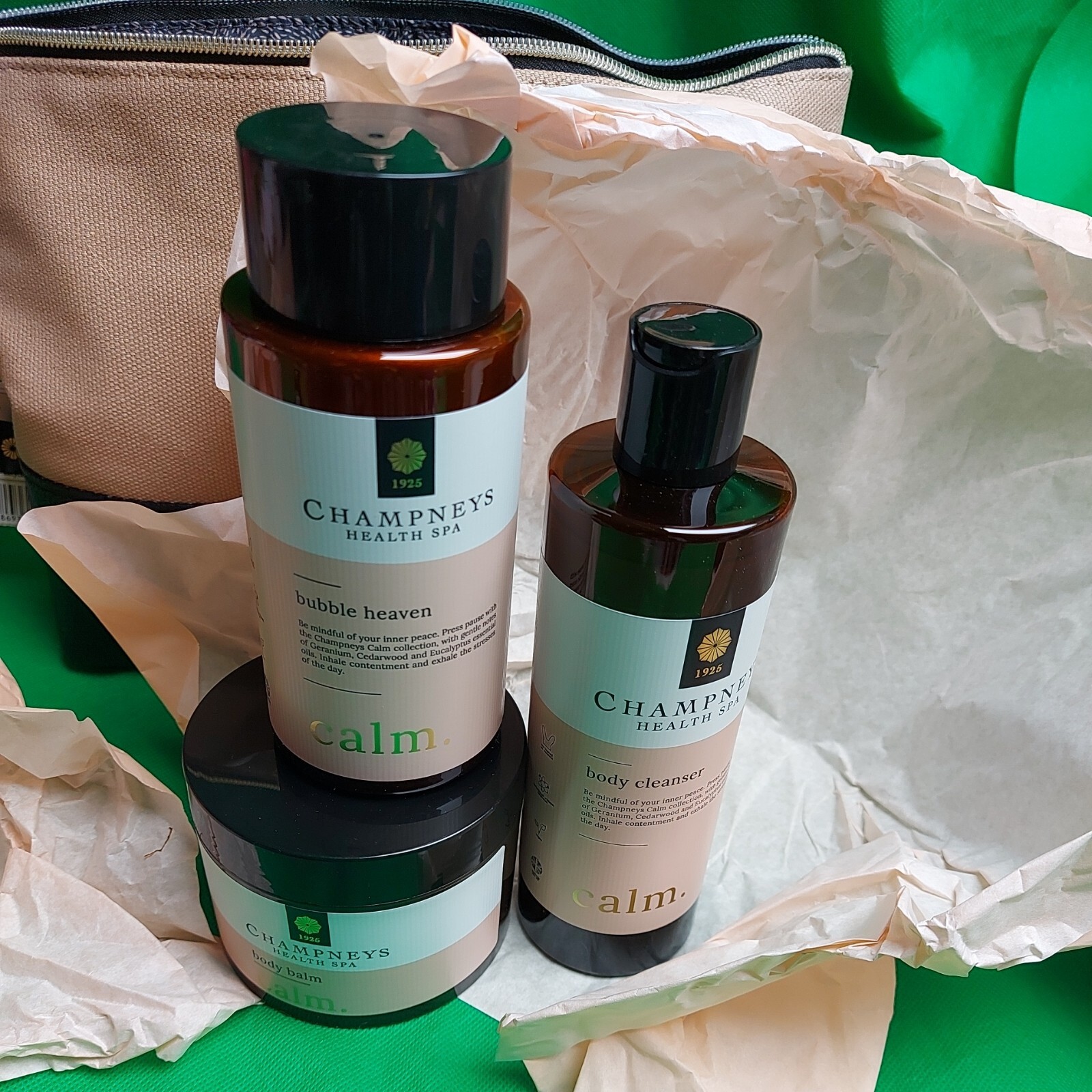 Champneys A MOMENT OF CALM Washbag Toiletries Christmas Gift Set for ...