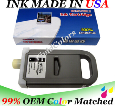 Photo Black PFI-1700 ink cartridge for Canon Imageprograf PRO-2000 4000 ...
