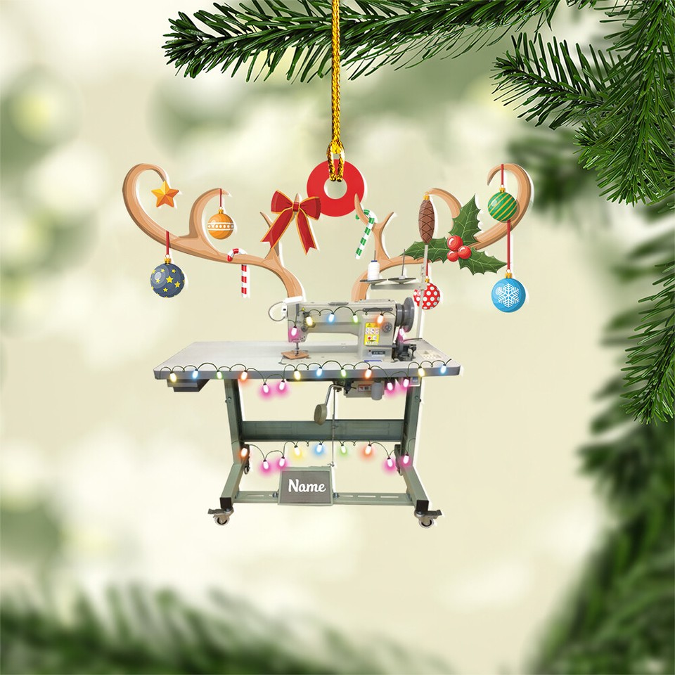 Sewing Machine Christmas Ornament for Mom, Sewing Ornament for Sewing ...