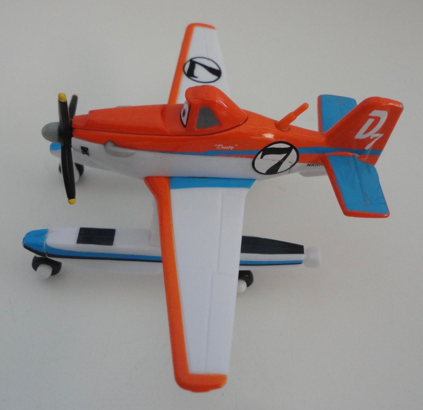 Disney Pixar Planes Fire & Rescue Pontoon Dusty #7 Rare!