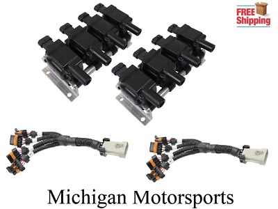 LS1 Billet Coil Relocation Bracket Kit with Coil Harness D580 LS Swap ...